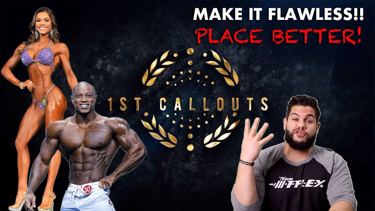 4 Steps To Master Stage Presence And Posing! NPC IFBB | 1st Callouts | Team FFLEX Ryan Milton ...