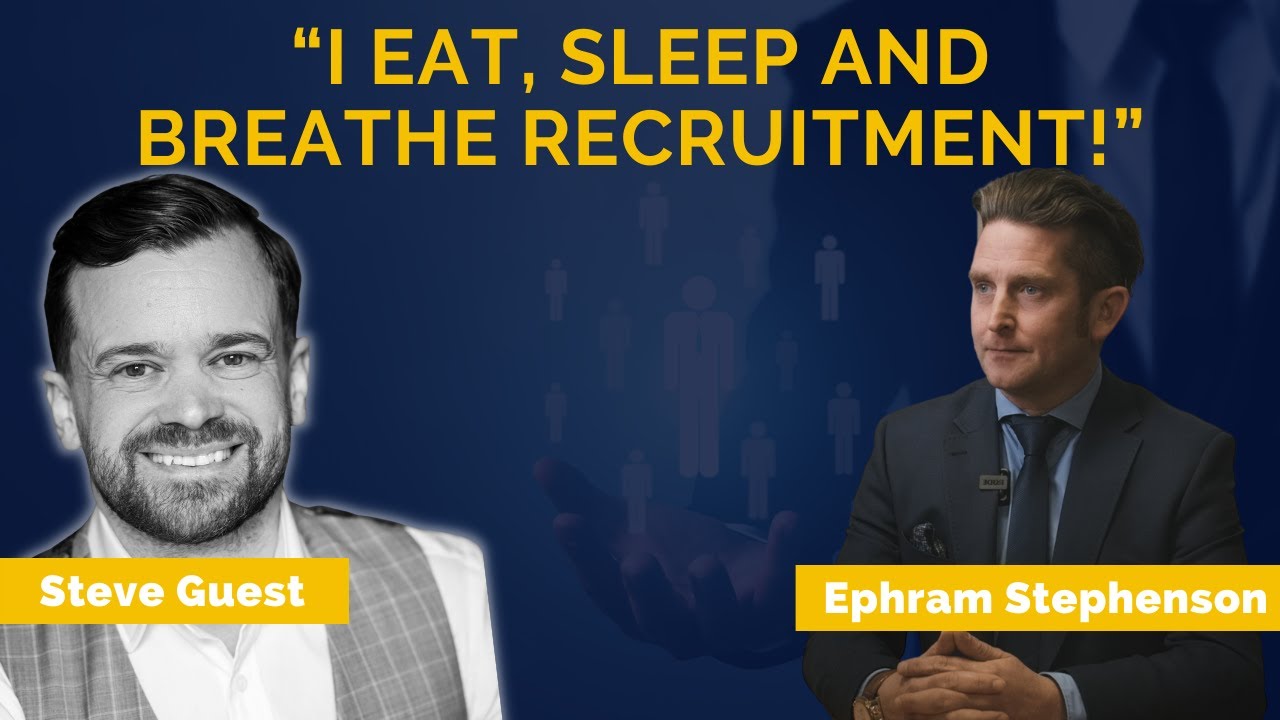 Ephram Stephenson - “I eat, sleep and breathe Recruitment!” - YouTube