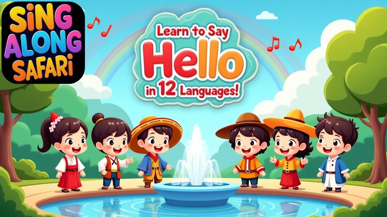 Hello Around the World | Learn to Say Hello in 12 Languages! - YouTube
