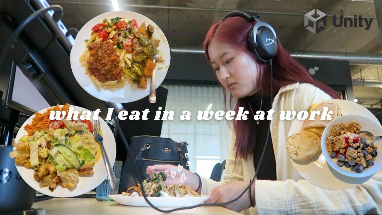 What I Eat in a Week at the UNITY MONTREAL Office | PM Intern at Unity ...