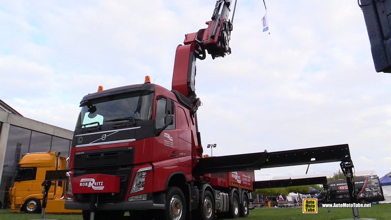 2020 Volvo FH 500 Truck with Hiab Effet 1855 37m Crane - Walkaround ...