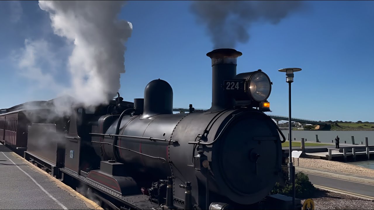 STEAMRANGER Promo, Cockle train, South Australia - YouTube