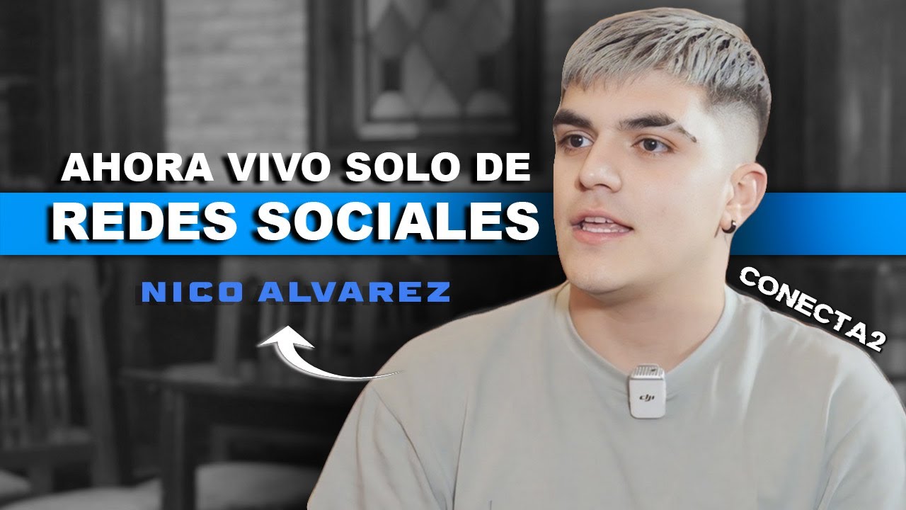 20K Followers en 8 MESES con contenido de HUMOR / Conecta2 Nico Alvarez - YouTube