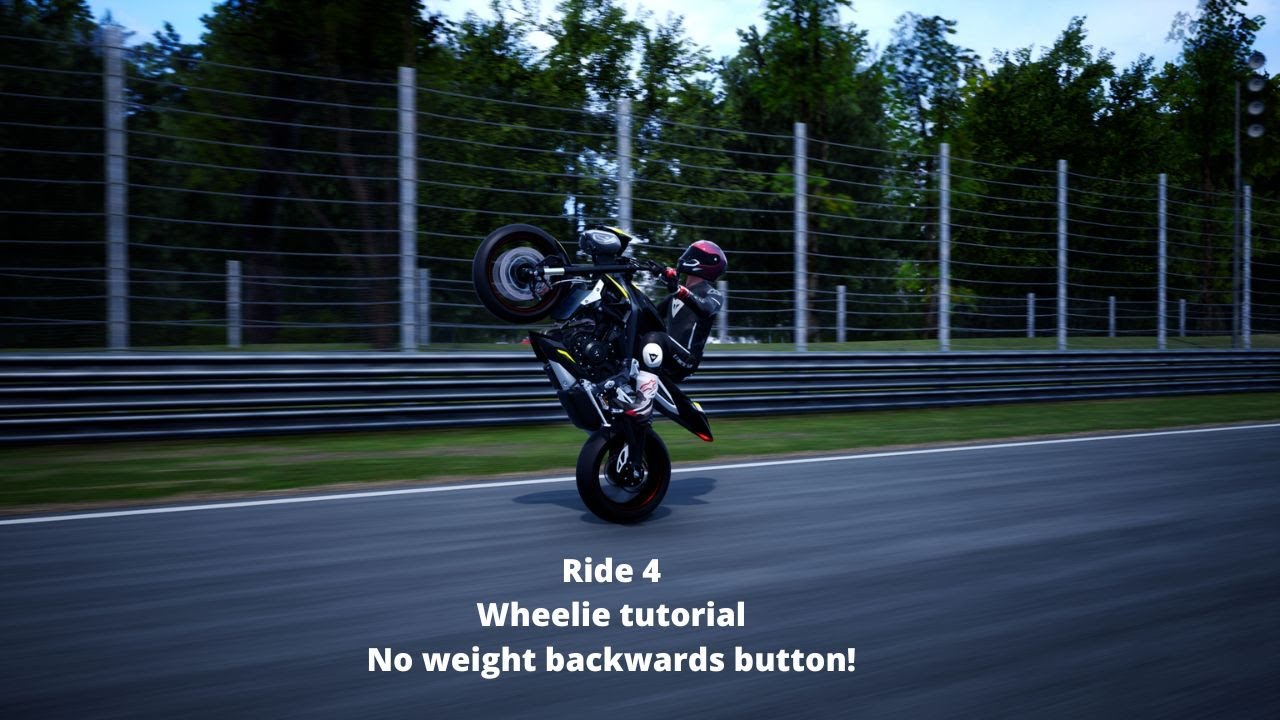 RIDE 4 - WHEELIE TUTORIAL ASSISTS OFF - WHEELIE LIKE A PRO - YouTube