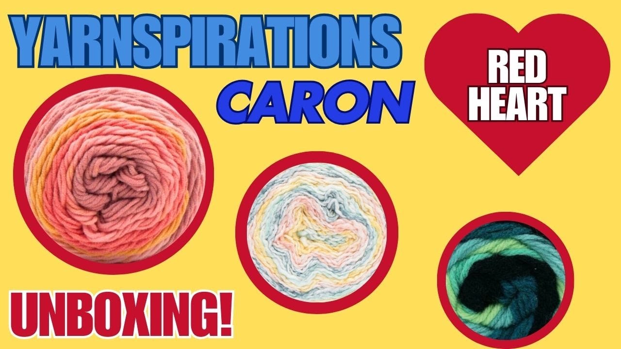🧶WoW Caron & Red Heart Yarn UNBOXING Stunning!! 🧶 | Crochet Rocks - YouTube