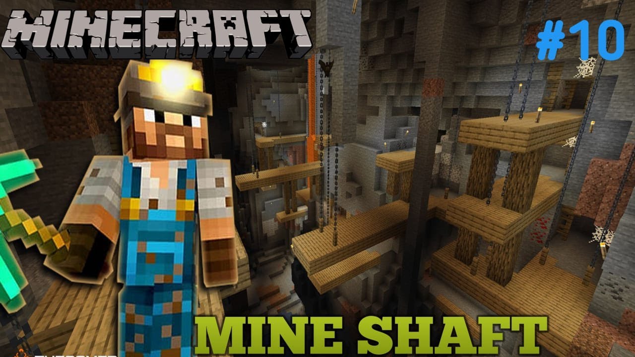 I FOUND MINE SHAFT | MINECRAFT #10 - YouTube