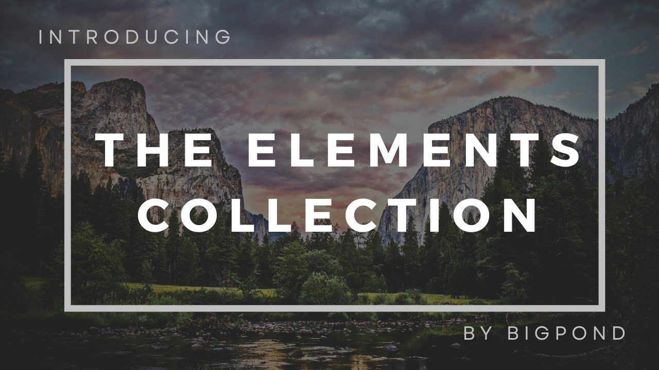 The Elements Collection. - YouTube