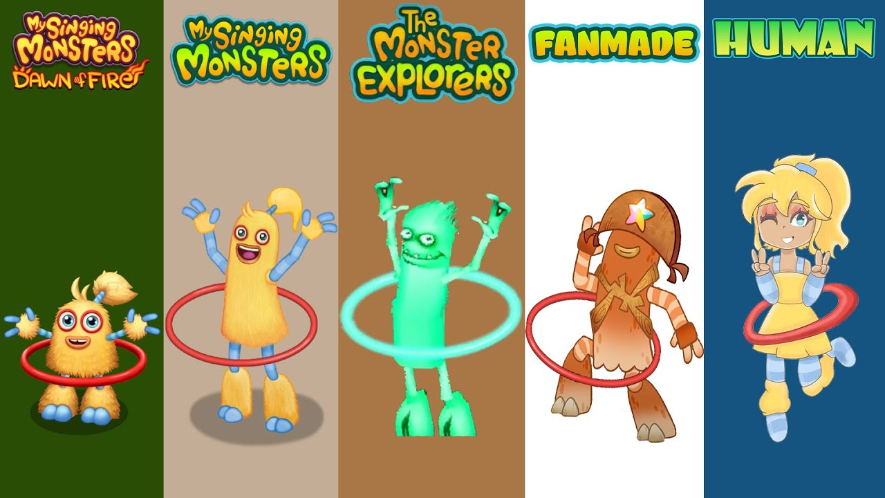 Dawn Of Fire, My Singing Monsters, The Monster Explorers, Human ...