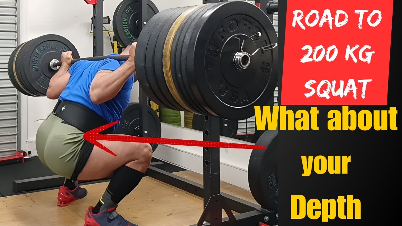 Join in on my road to 200 kg Squat #200kgSquat #StrengthJourney # ...