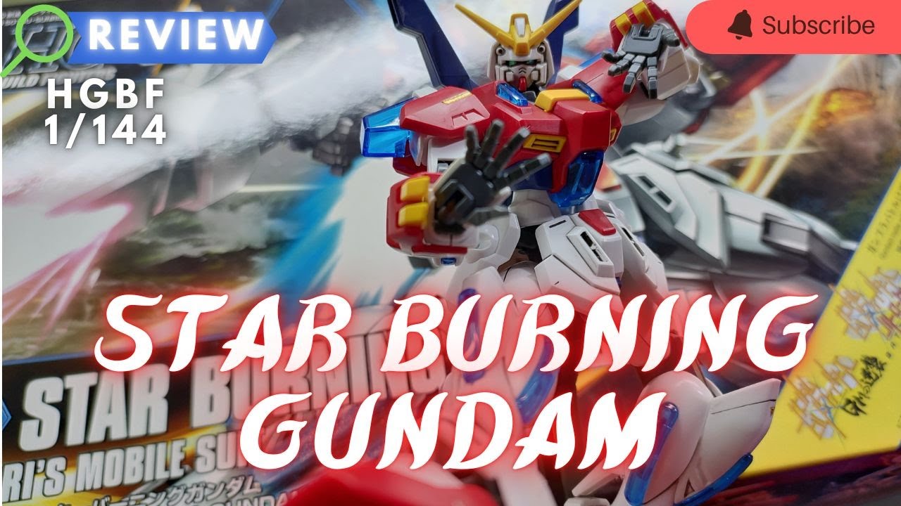 [Review] HGBF Star Burning Gundam - YouTube