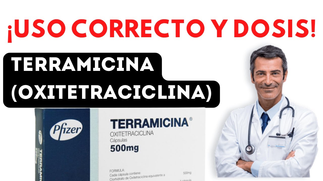 💊 TERRAMICINA (OXITETRACICLINA - DOSIS)Para que Sirve y Cómo tomarlo # ...
