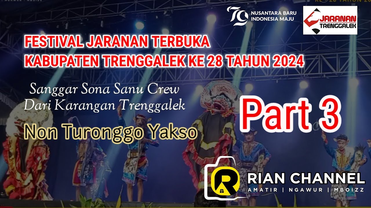 SANGGAR SONA SANU CREW | Kec. Karangan | Festival Jaranan Terbuka ...