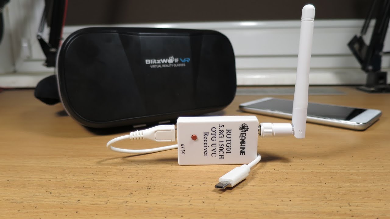 Eachine ROTG01 OTG FPV receiver - FPV on Your phone - YouTube