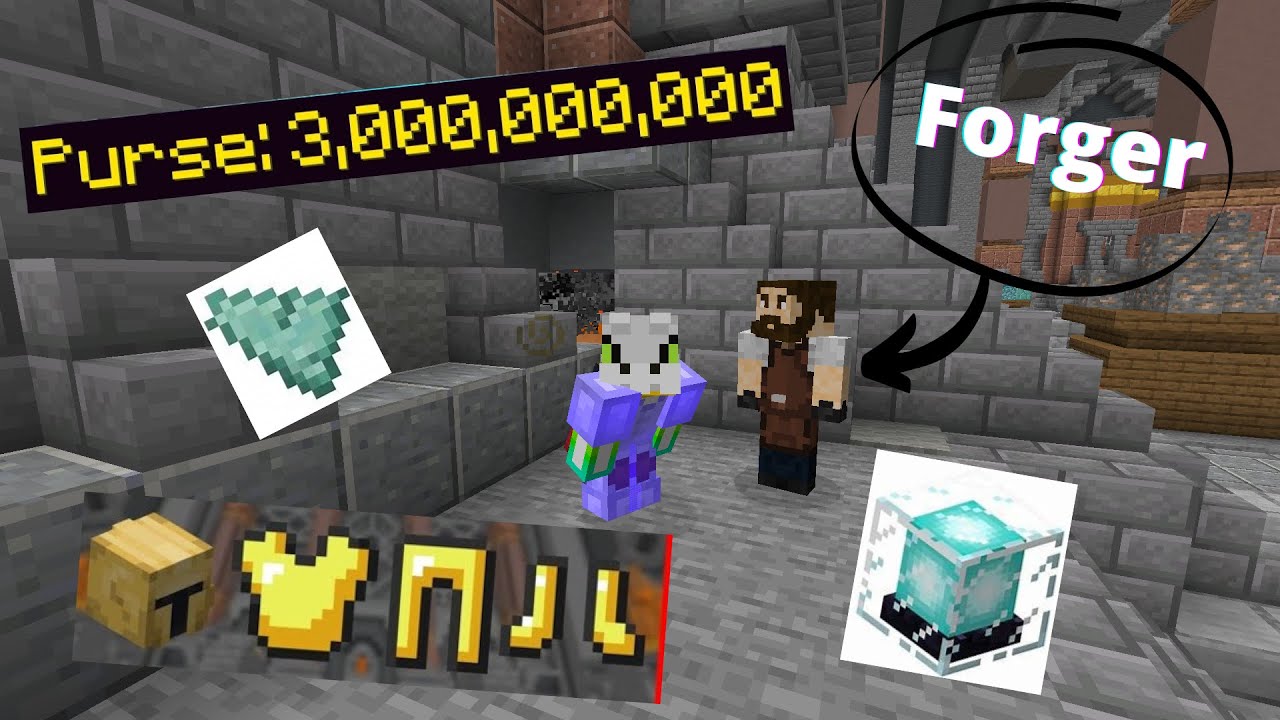 Where to find the Forger Hypixel Skyblock!!! - YouTube