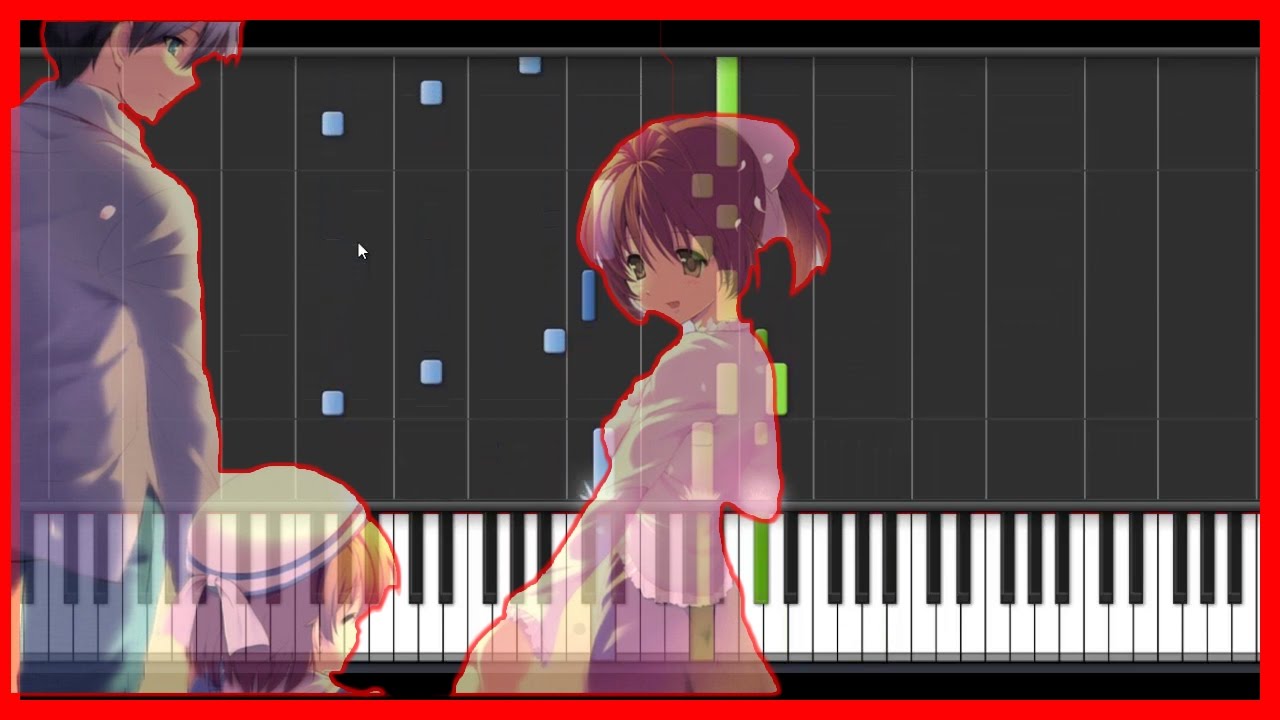 Clannad - Mag Mell - piano no mori-Anime Cover-{easy piano tutorial ...