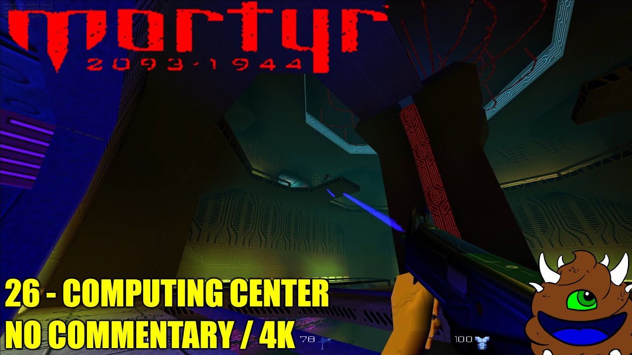 Mortyr - Level 26 Computing Center - No Commentary Gameplay - YouTube
