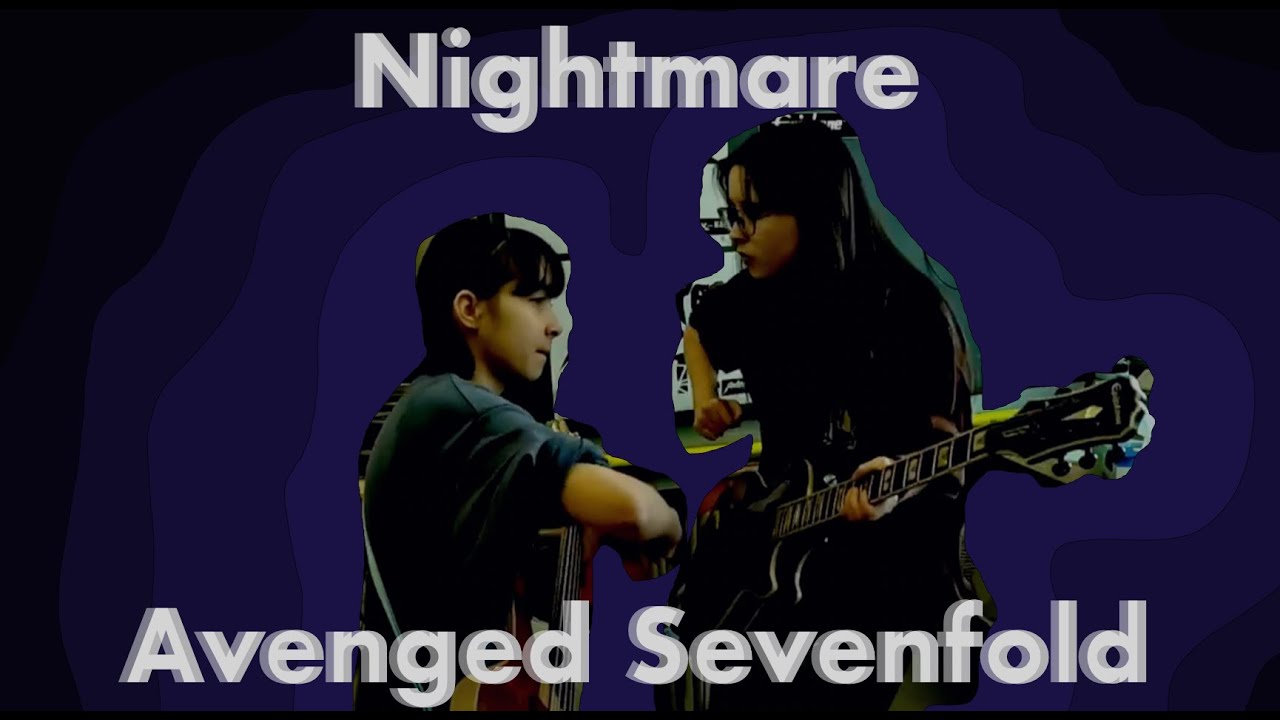 Avenged Sevenfold - Nightmare - guitar + bass cover #A7X - YouTube