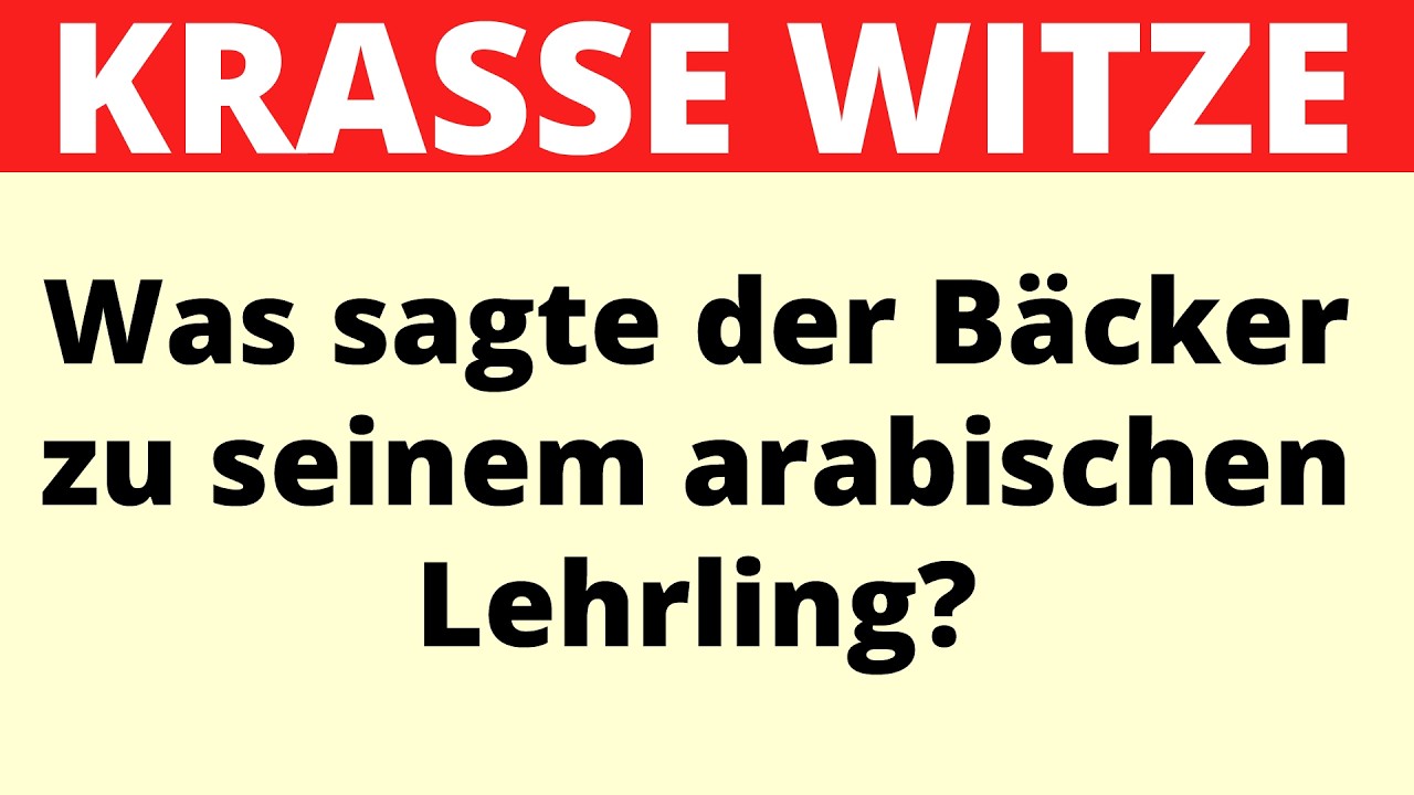 💥Krasse zweideutige Witze, die mir mein Freund Oliver erzählte - YouTube