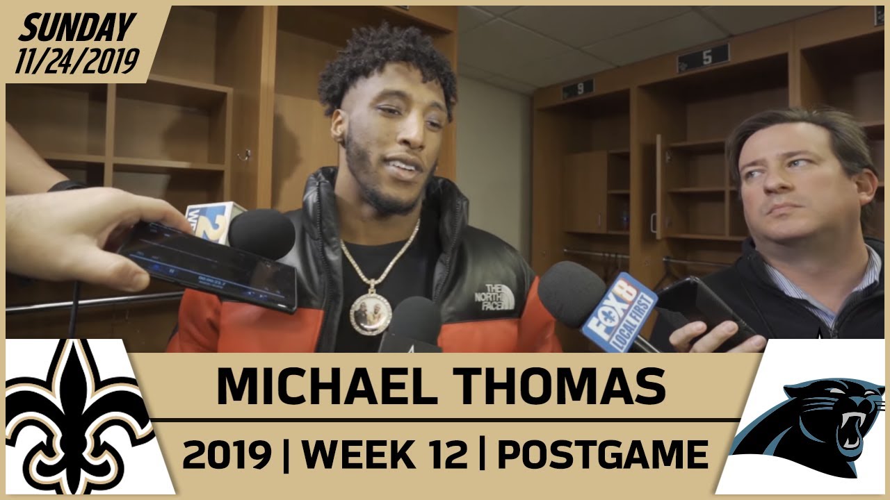 Michael Thomas on Preparation Paying Off after Win vs Panthers | New ...