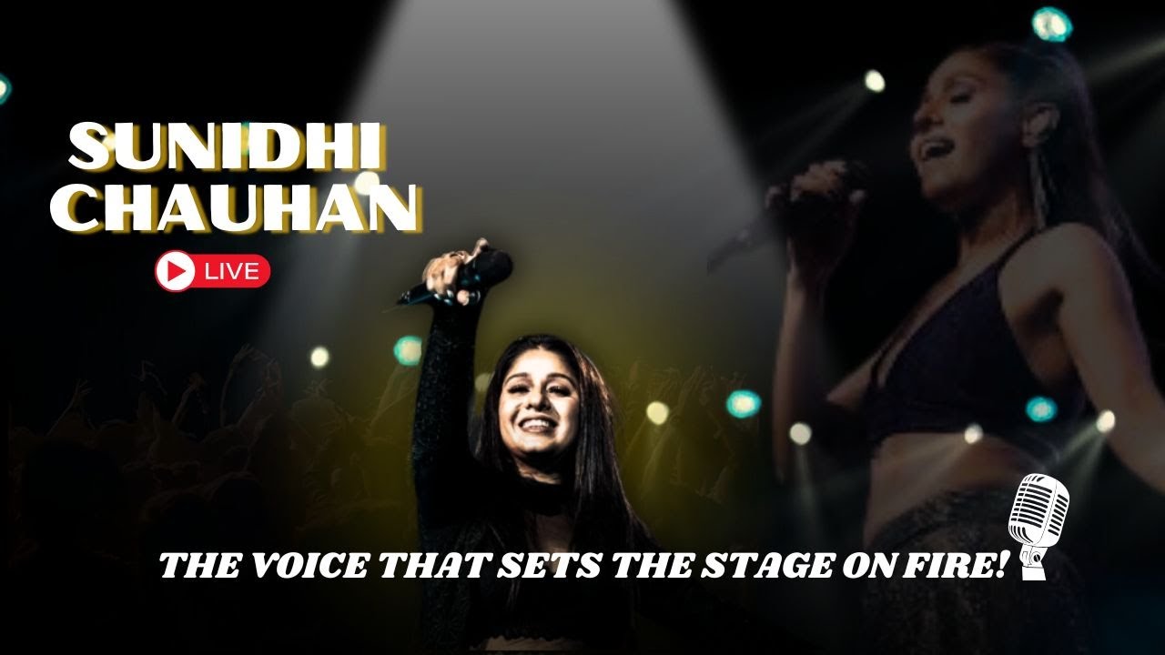 Feel the Thrill, Feel the Music, With the One And Only Sunidhi's Live ...