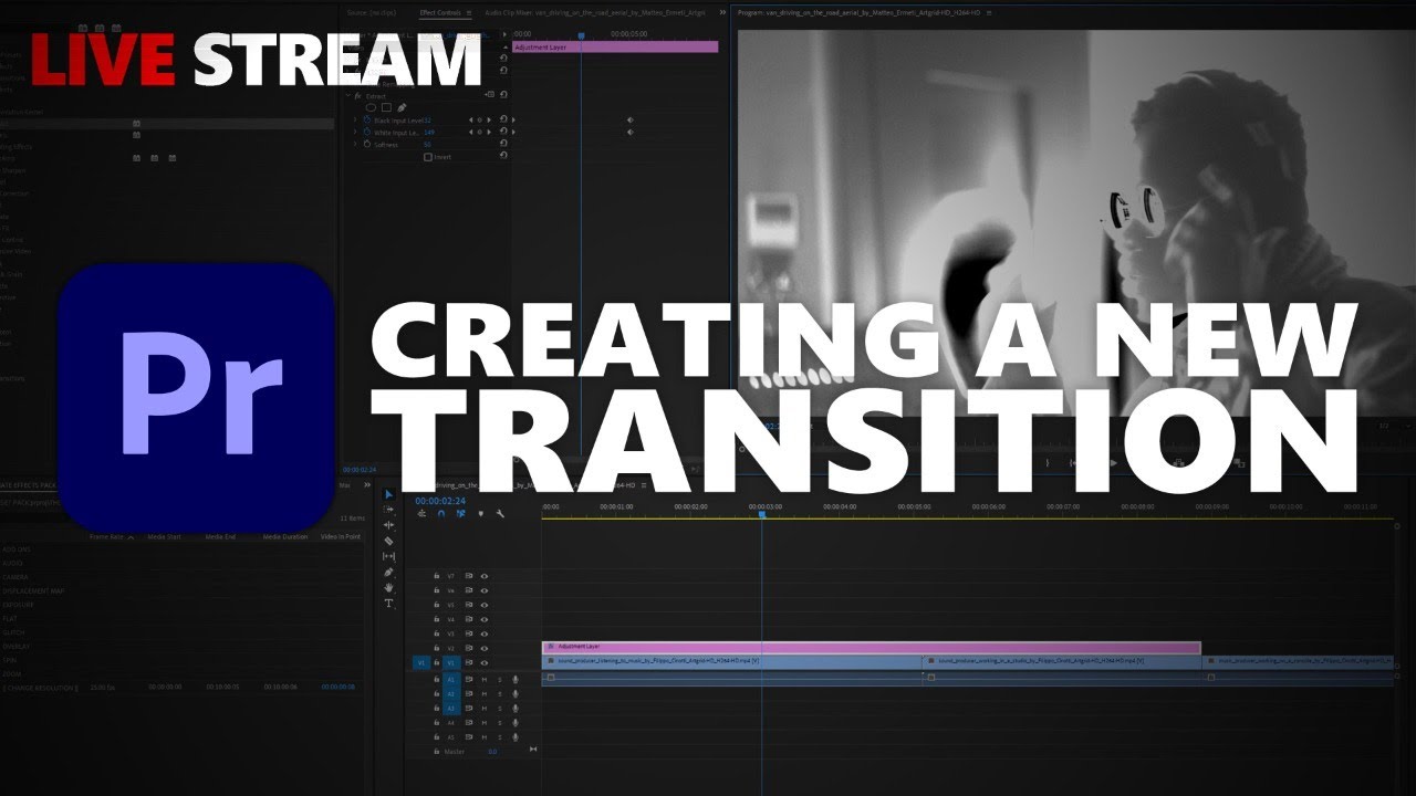 Creating a NEW Transition! | LIVE STREAM - YouTube