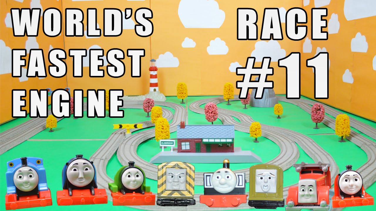 World's Fastest Engine #11: Thomas and Friends Race - YouTube