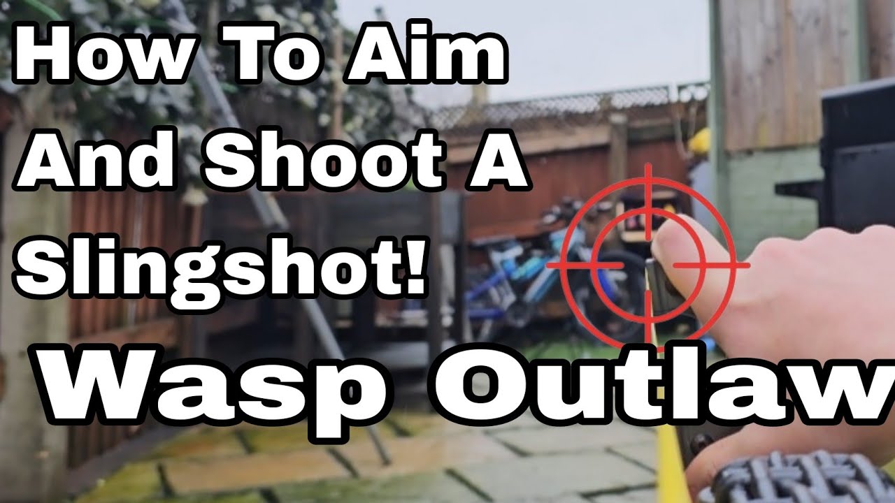 How To Aim And Shoot A Slingshot ! - YouTube