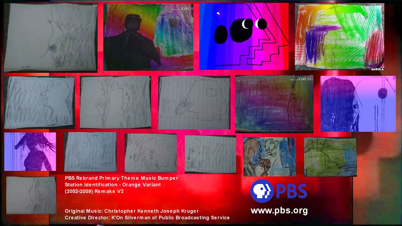 PBS Rebrand Primary Theme Music Bumper Station Identification Orange ...