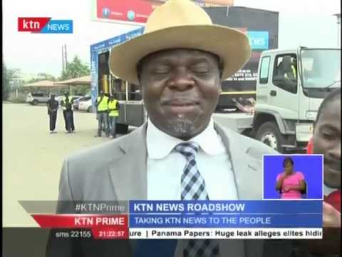 KTN News roadshow caravan launched by Standard Group CEO Sam Shollei