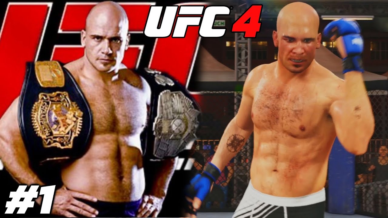 UFC 4 Bas Rutten Light Heavyweight Career Mode #1 - YouTube