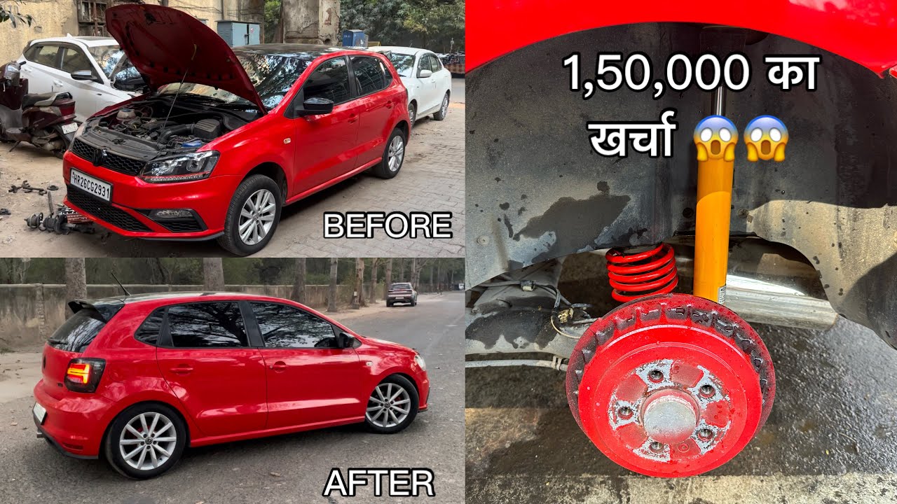 New Mod in polo worth ₹ 1,50,000 | Coilovers for polo Gt tsi | modified ...