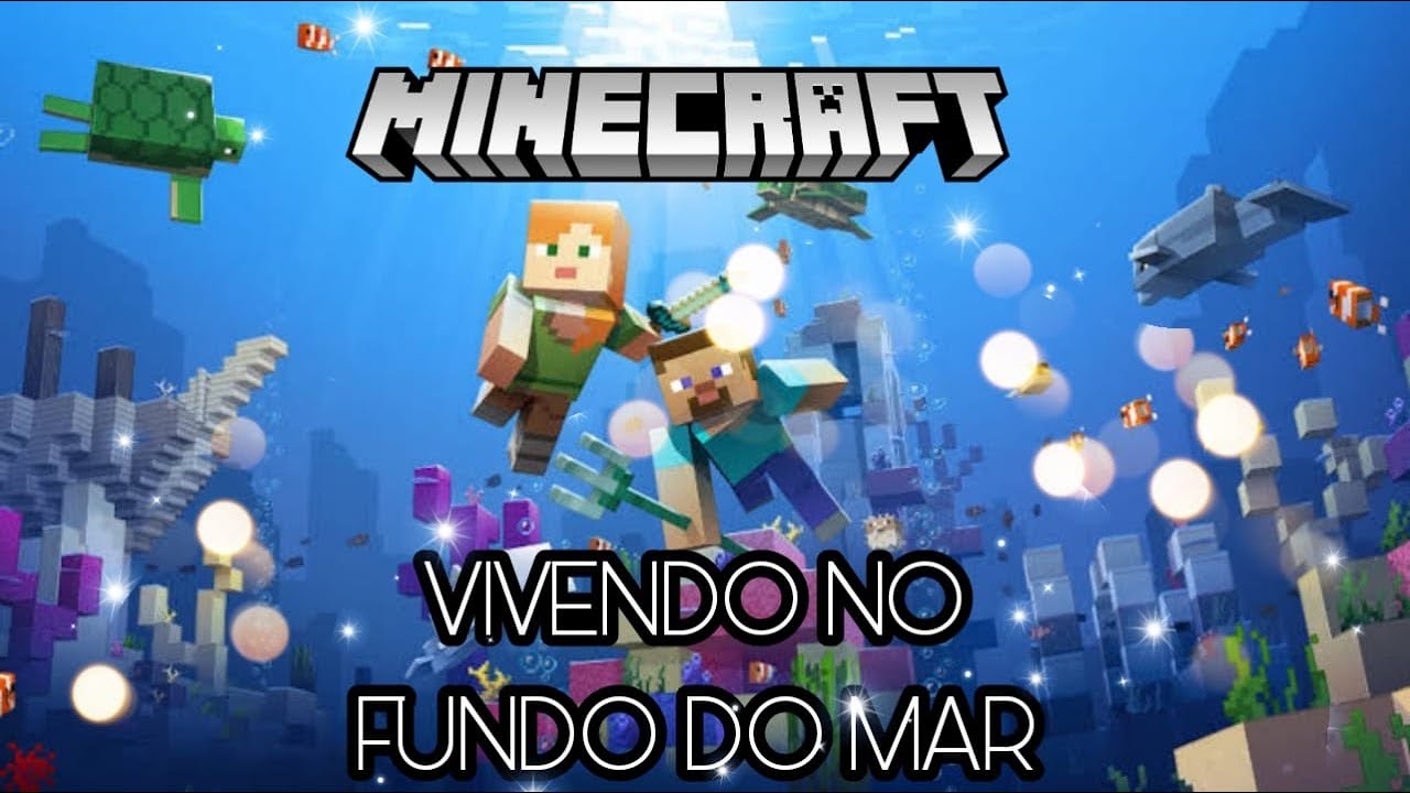 CRIANDO UM MEGA HOTEL NO FUNDO DO MAR NO MINECRAFT - YouTube