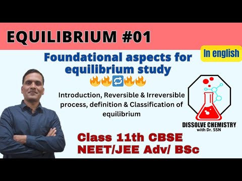 Equilibrium | Introduction |Reversible reaction🔁 |Meaning ...