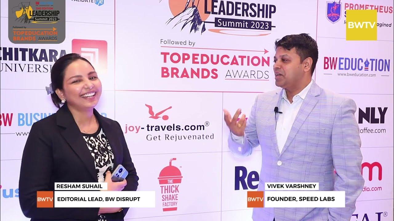 Vivek Varshney, Founder, Speed Labs | Top Education Brands 2023 - YouTube