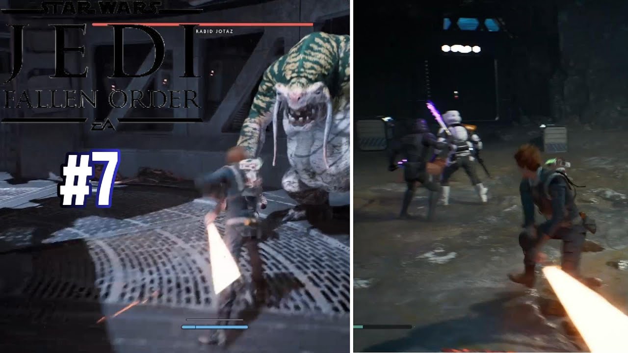 Jedi Fallen Order #7 - Bosses and Troopers - YouTube