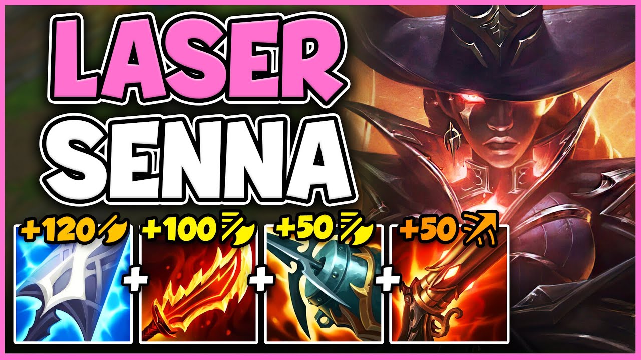 SENNA, BUT I ATTACK SO FAST MY AUTOS ARE AN ENDLESS LASER (120+ SOULS ...