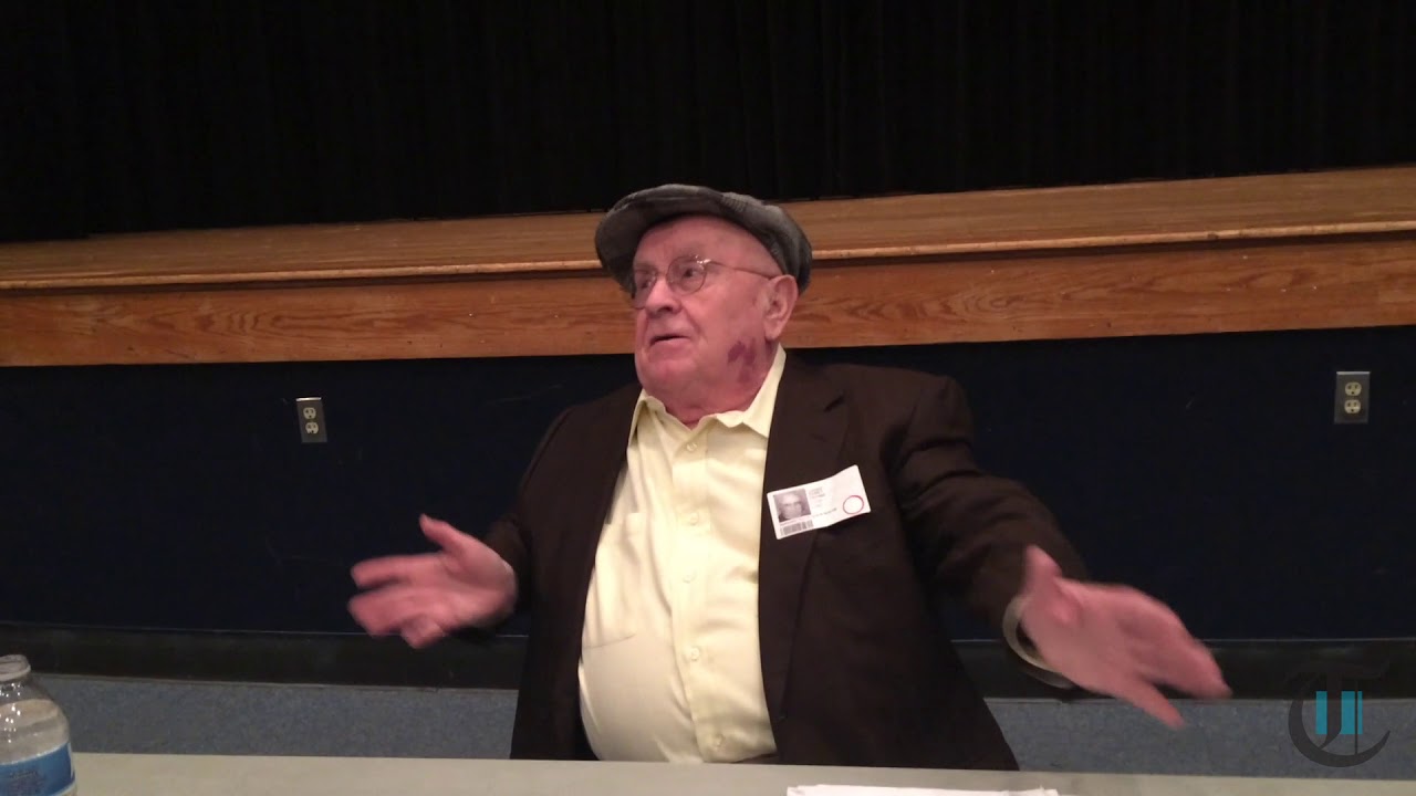 Holocaust survivor talks about speaks about his experiences - YouTube