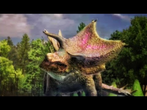 Monostegotops vs Thoradolosaur! - YouTube