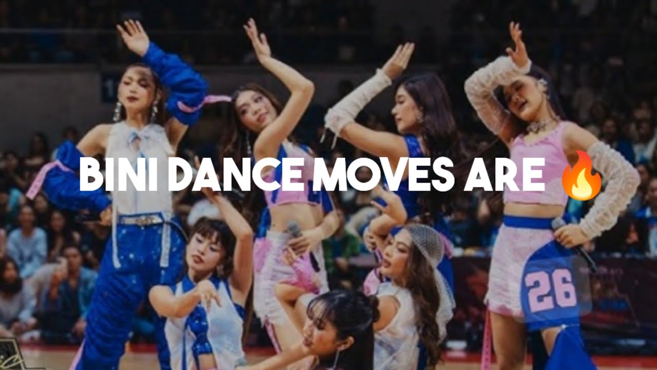 Bini dance moves are 🔥 - YouTube