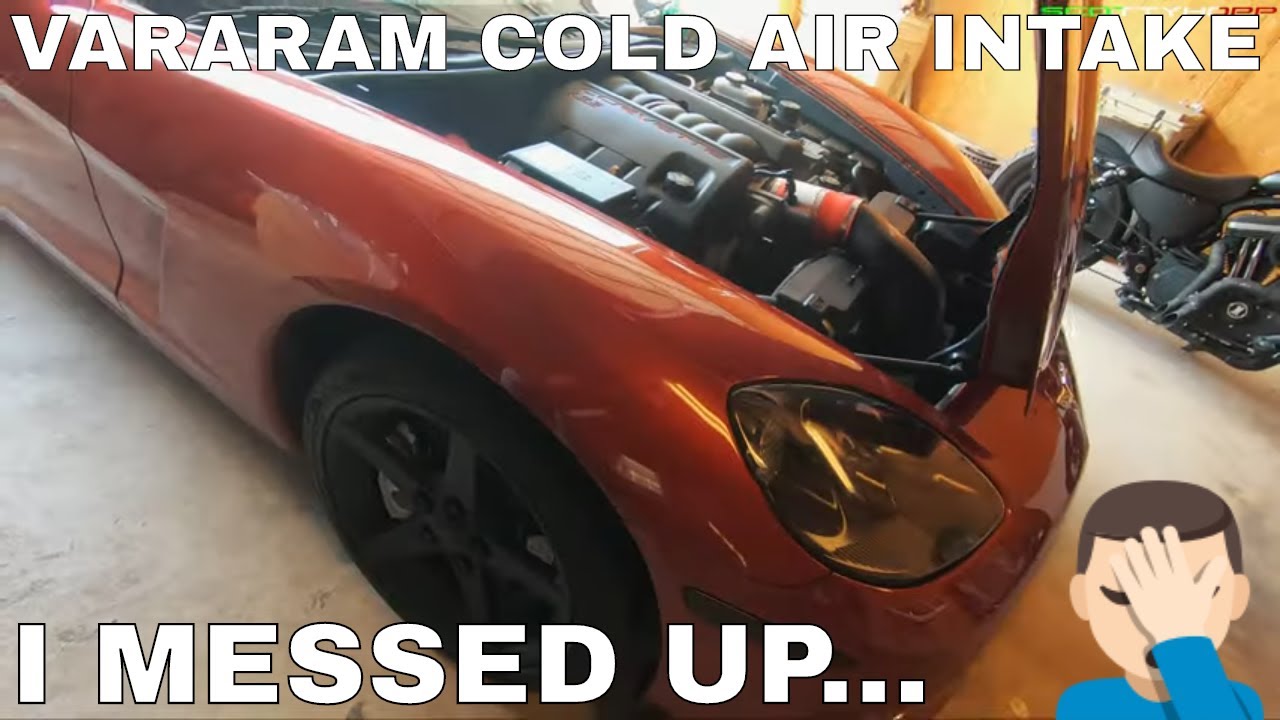 I DESTROYED my C6 LS3 Corvette During this Vararam Cold Air Intake ...