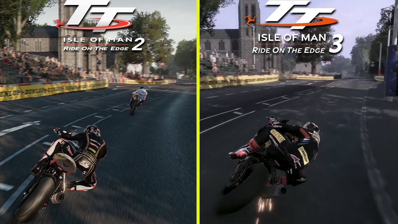 TT Isle Of Man: Ride on the Edge 3 vs TT Isle of Man 2 PS5 Early ...
