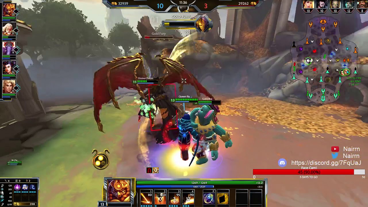 Smite OCE Ranked Conquest - Mid Lane | Ra - YouTube