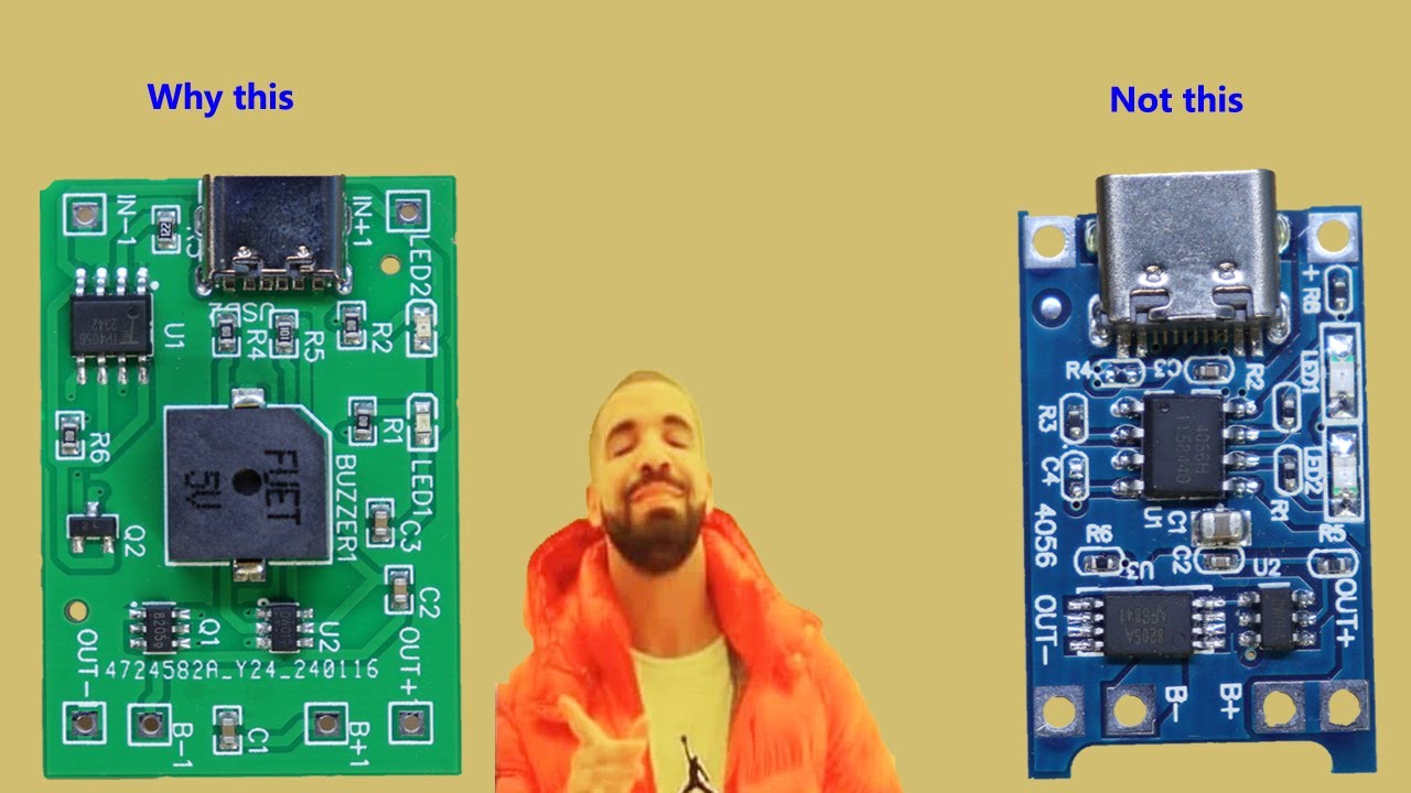 Upgrade TP4056 Li ion battery charging module | PCB Assembly at JLCPCB - YouTube