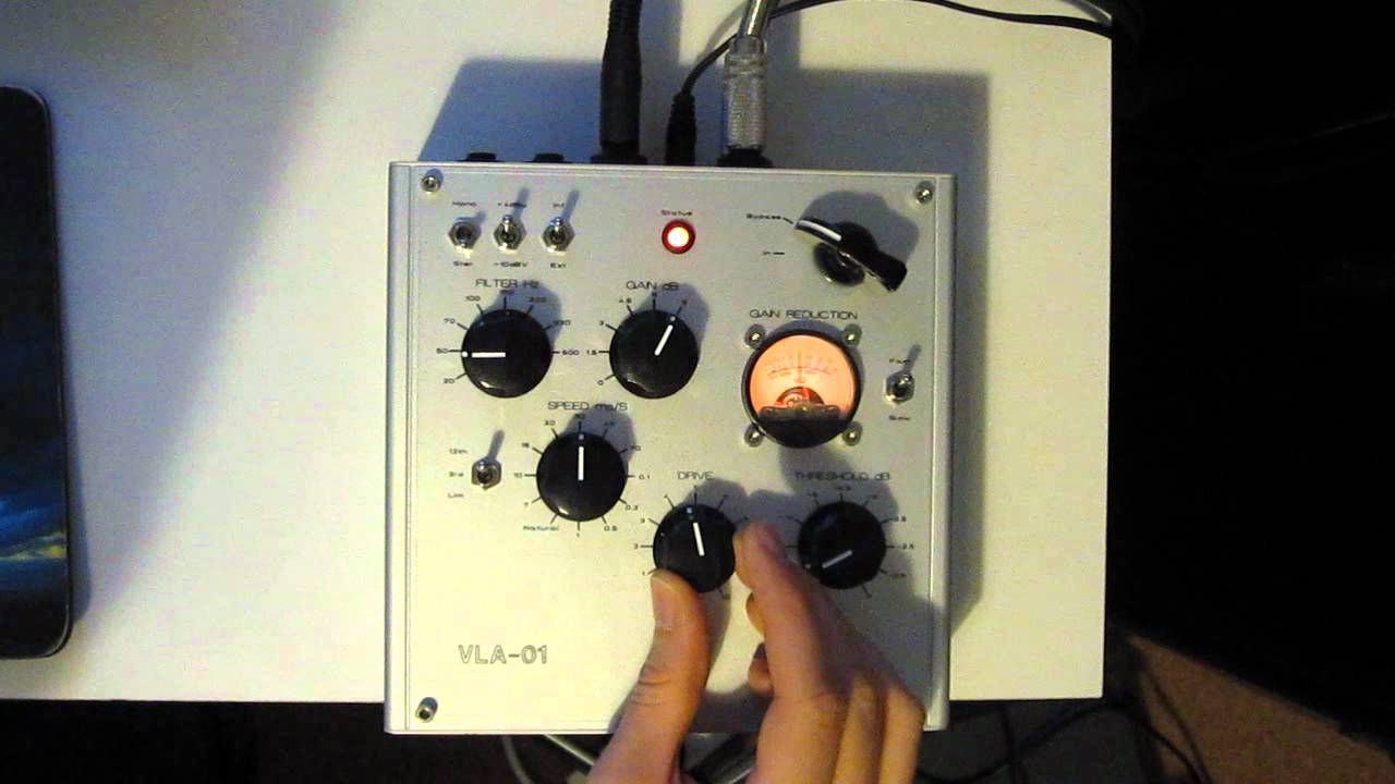 VLA-01 Compressor demo - drums - YouTube
