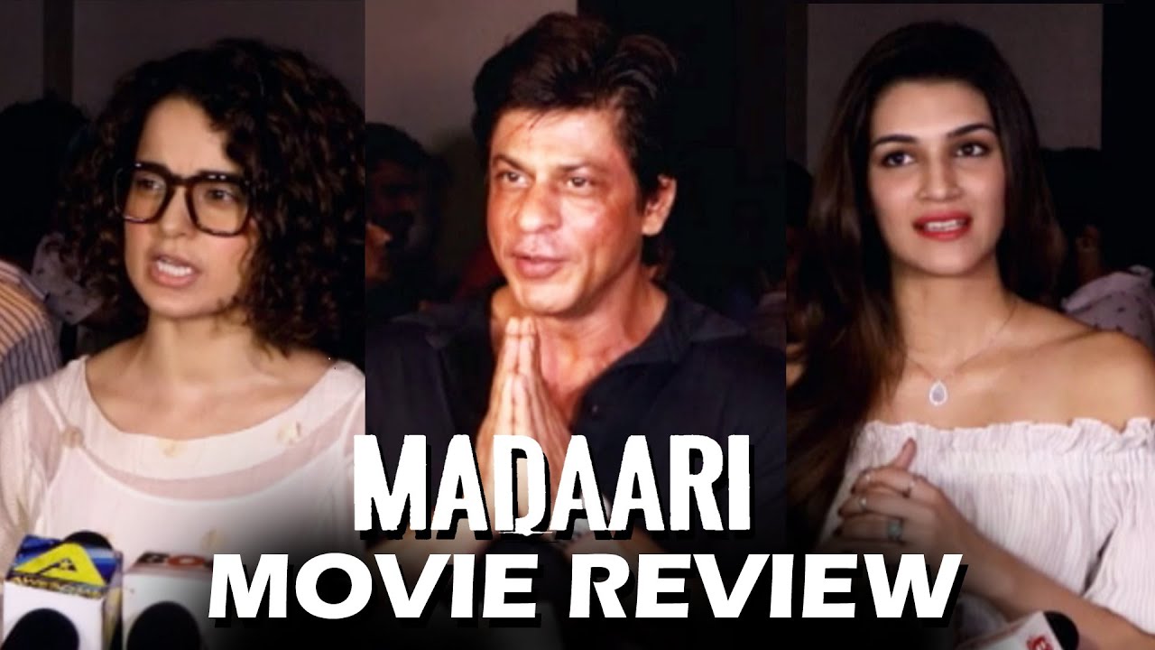 Madaari Movie - CELEBS Review | Bollywood PRAISES Irrfan Khan - YouTube