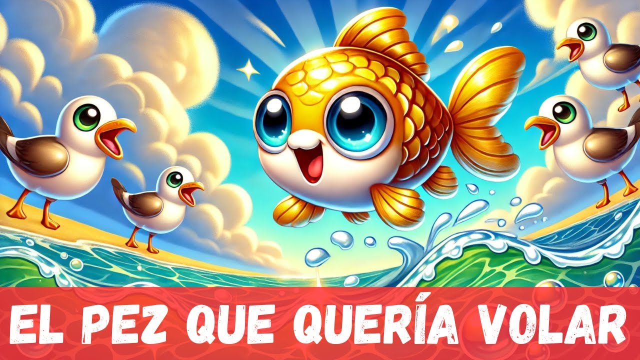El Pez Que Quería Volar 🐟 | Cuentos Infantiles | Cuentos Para Dormir ...