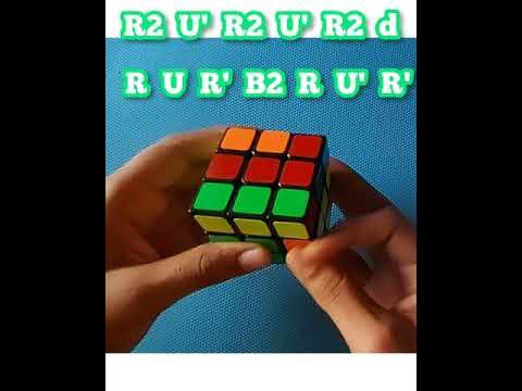 SIMPLE PLL ALGORITHM FOR SWAPPING ADJACENT EDGES OPPOSITE CORNERS - YouTube