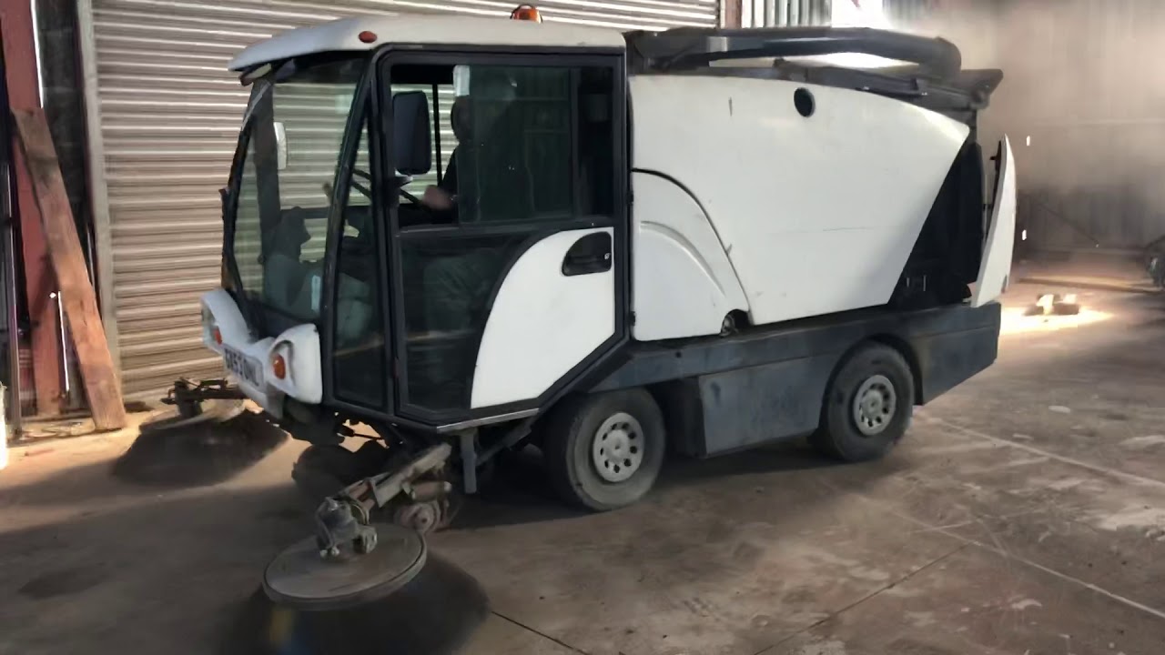 Johnson sweeper - YouTube