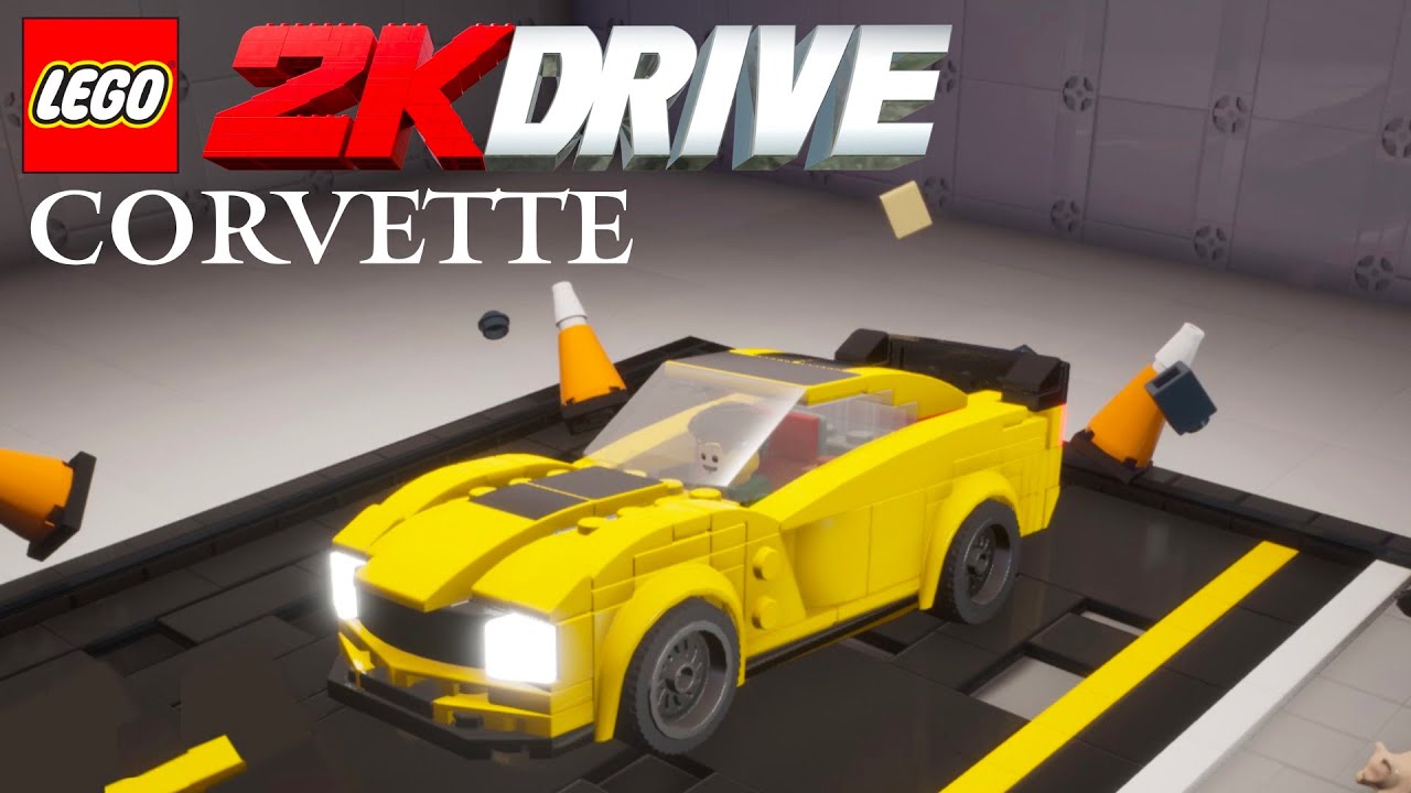 LEGO 2K Drive - Chevrolet Corvette Z06 - Custom Build - Speed Champions ...