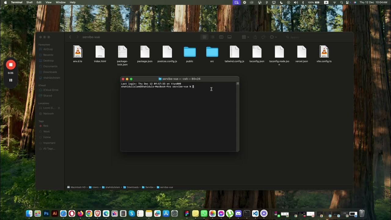 Vue js Project Setup and Installation on mac - YouTube